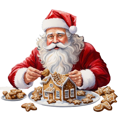 Tube Père Noel Gourmand png - Santa Claus - Christmas