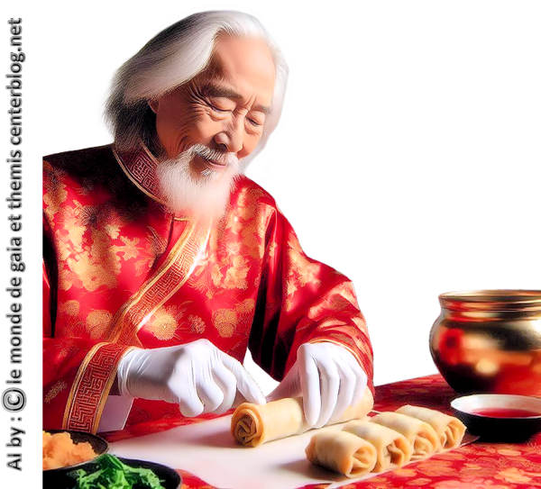 AI - Nouvel An Chinois - Homme png - Chinese New Year - Man