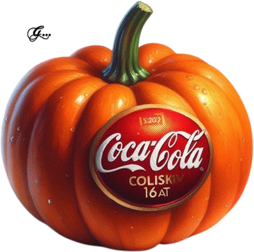 Tubes Halloween - Coca Cola - Pumpkin PNG