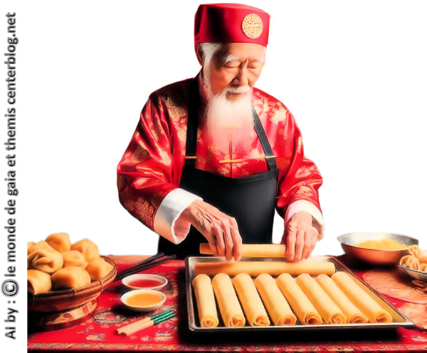 AI - Nouvel An Chinois - Homme png - Chinese New Year - Man