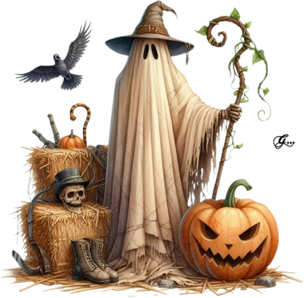 Tubes Halloween - Fantômes - Ghosts PNG