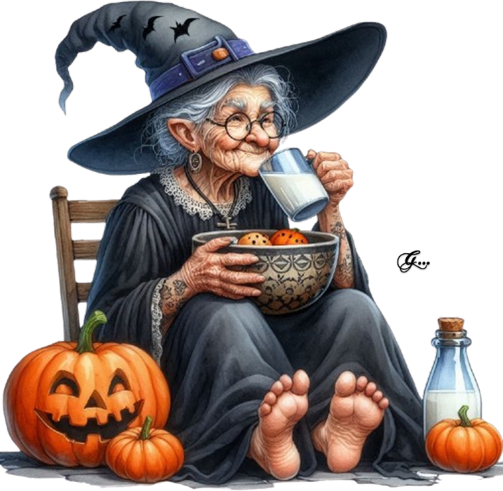 tubes halloween sorcieres 3