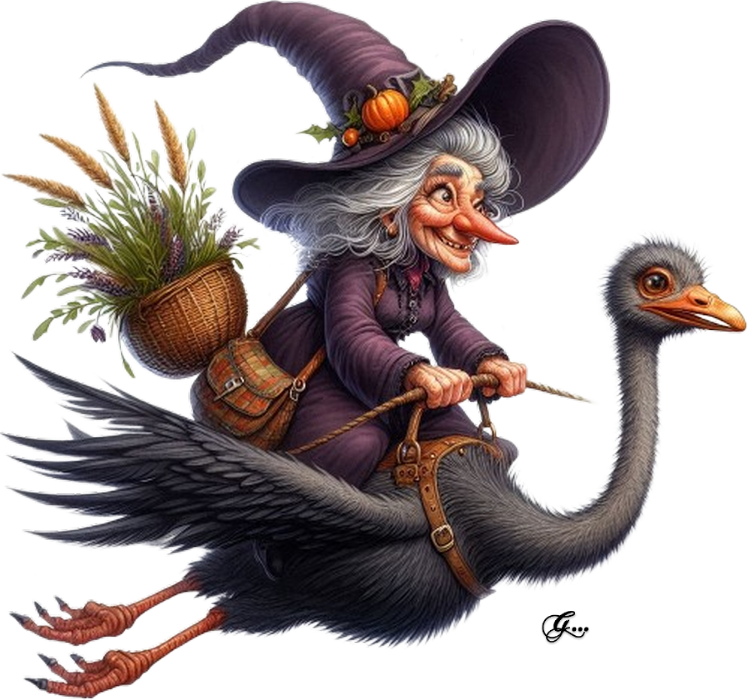 tubes halloween sorcieres 3