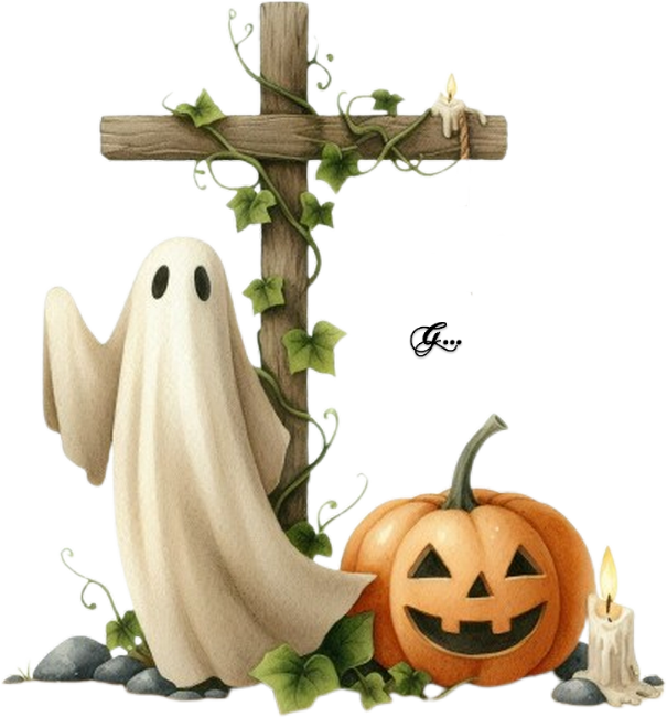 tubes halloween fantomes - Page 4
